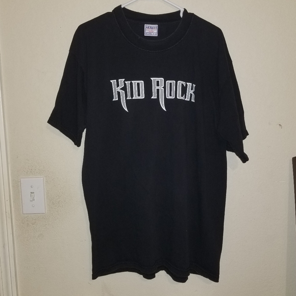 All Sport | Shirts | Vintage Kid Rock American Badass Double Sided Tee ...